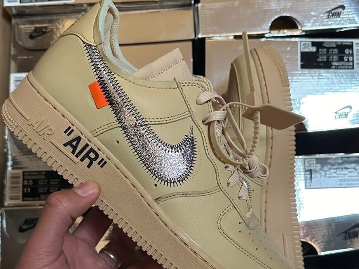 Η Off-White και η Nike φέρνουν το Air Force 1 «Sesame» το φθινόπωρο του ...