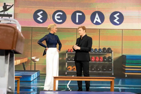 Moments: Ζέτα Μακρυπούλια υποδέχεται τον Τάκη Ζαχαράτο